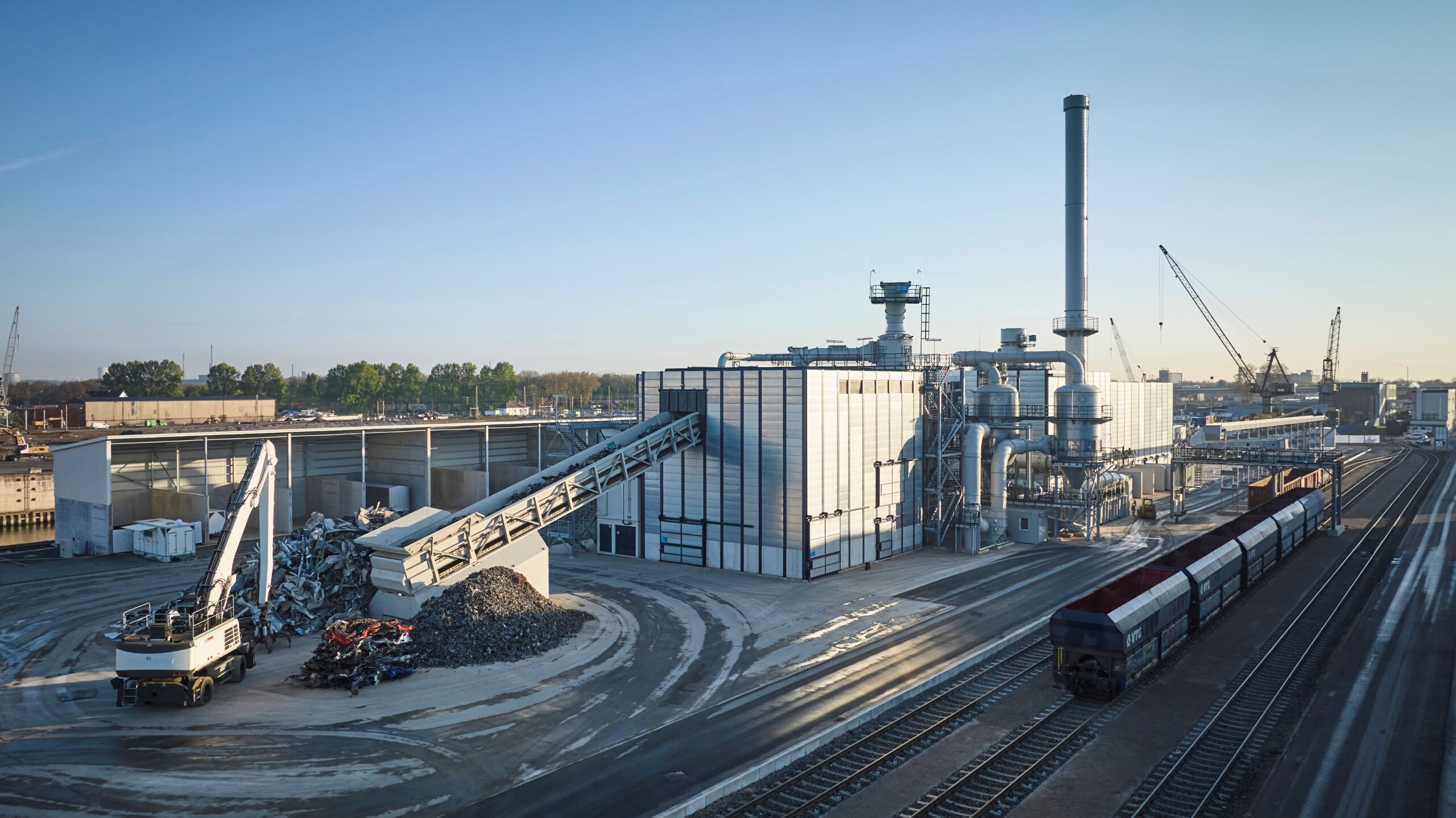 TSR weiht Aufbereitungsanlage in Duisburg ein